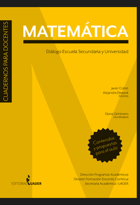 MATEMÁTICA | Editorial UADER